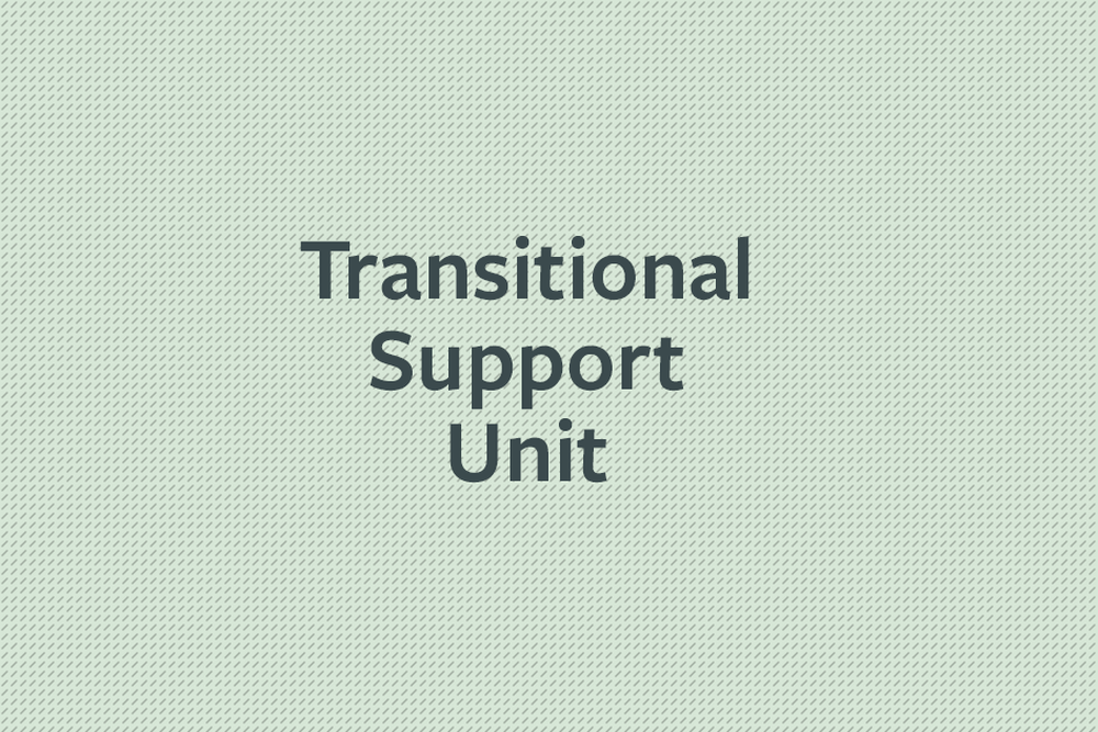 transitional support unit – On the Record